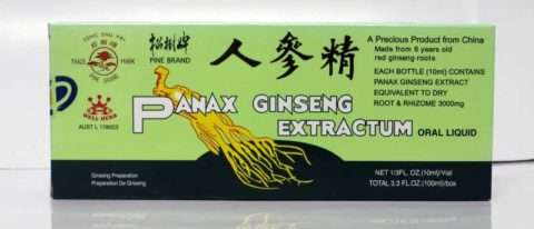 Panax Ginseng Extractum - Oral Liquid (30 x 10ml) Green Box - Chinese ...